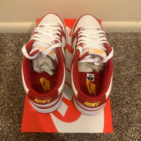 Nike | Shoes | Nike Dunk Low Retro Usc Mens 8 New | Poshmark